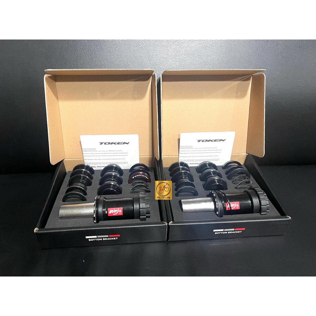 TOKEN Ninja Bottom Brackets - TF37 (7 in 1 box) PREMIUM BEARING ...