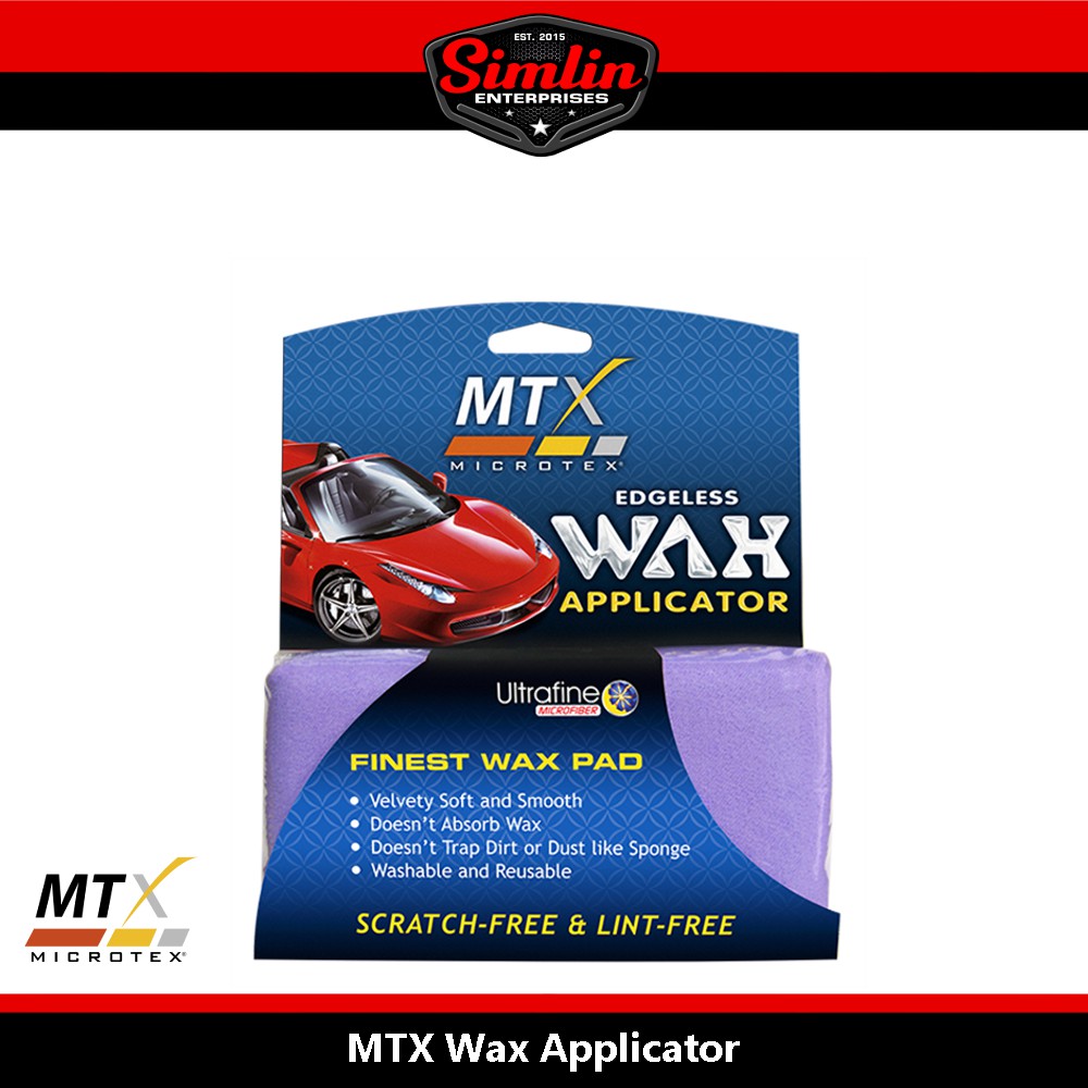 MTX Wax Applicator Finest Wax Pad Microtex | Shopee Philippines