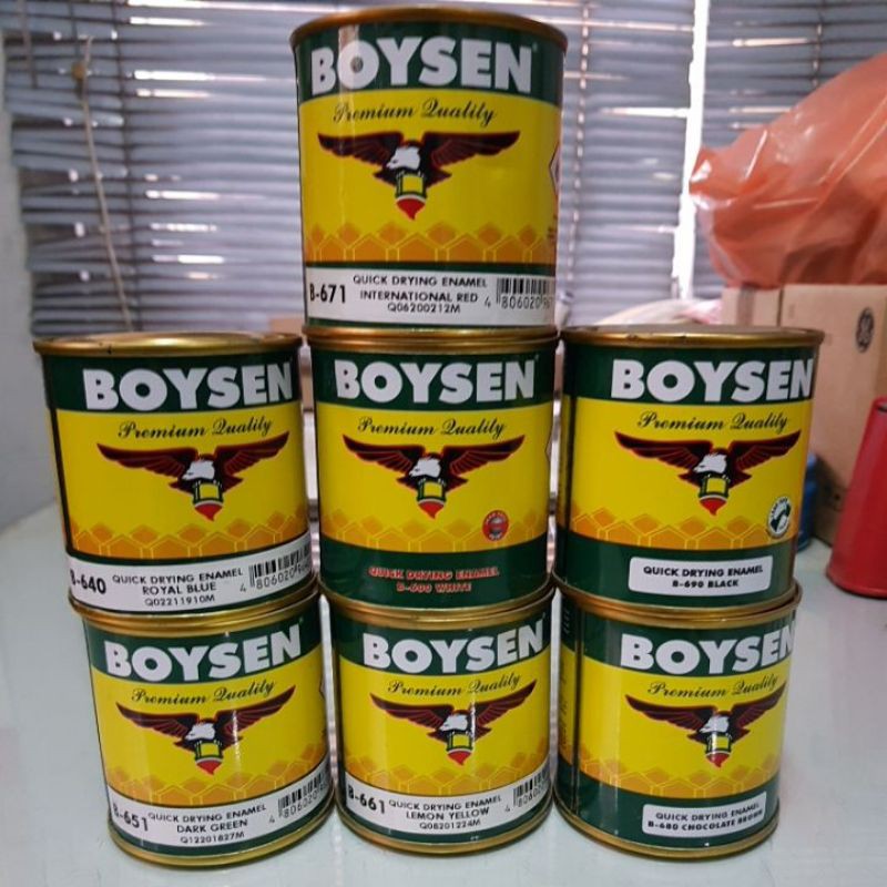 BOYSEN QUICK DRY ENAMEL 1/4L | Shopee Philippines
