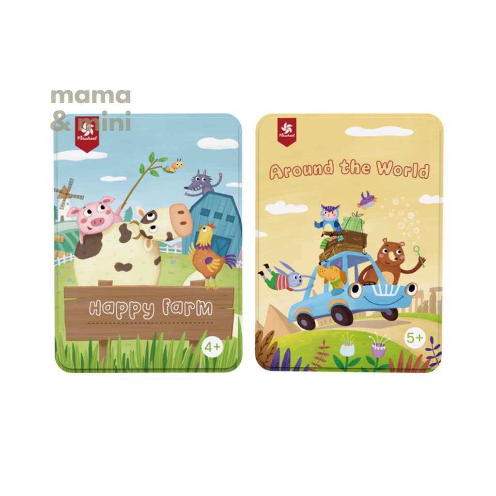 Cognitive Matching Game for Kids (Happy Farm, Around the World, Where ...