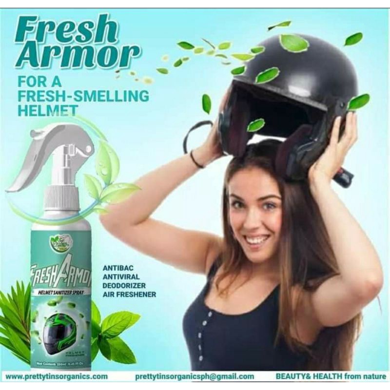 Fresh Armor (for a fresh smelling helmet) | Shopee Philippines