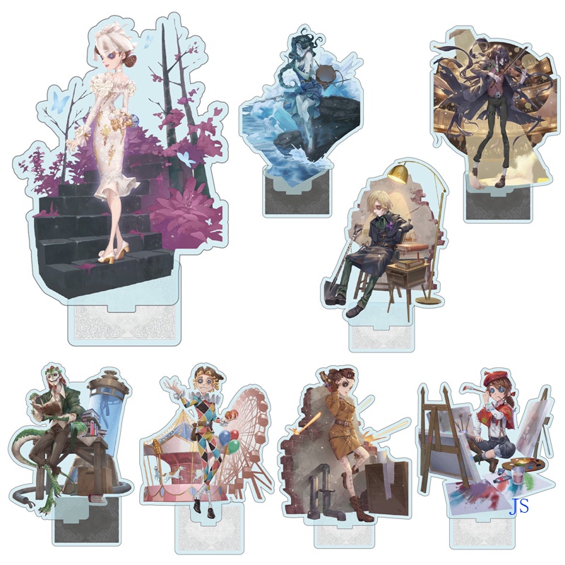 JS Hot Anime Identity V Acrylic Stand Figure Model Plate Keychain Game ...
