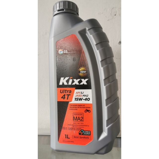 KIXX ULTRA 4T 15W-40 SEMI SYNTHETIC 1L | Shopee Philippines