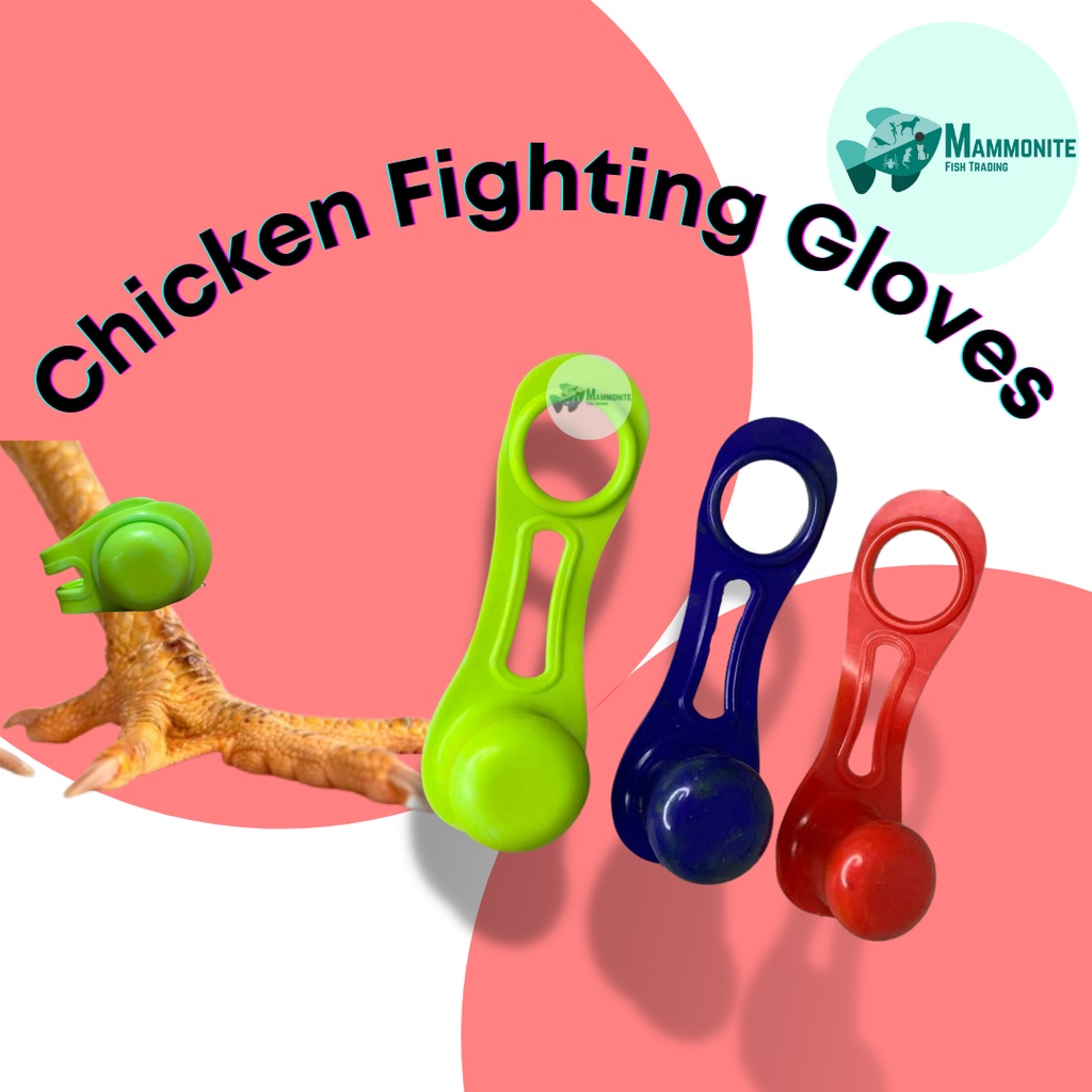 Chicken Fighting Gloves Silicon Rubber for Feet 2pcs | Shopee Philippines