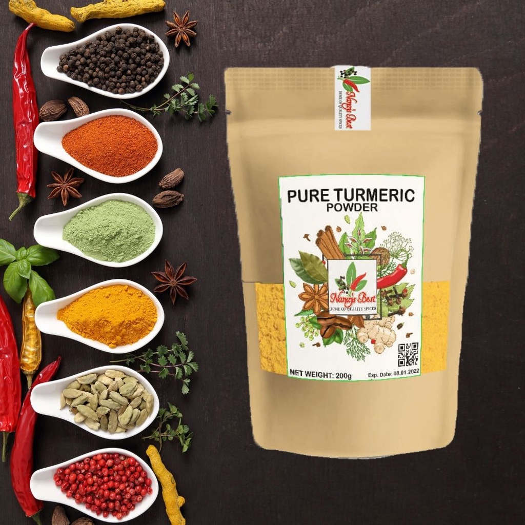 NanaysBest Pure Turmeric Powder 500g | 200g | Shopee Philippines