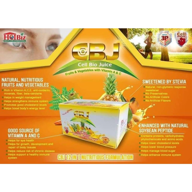 CBJ Cell Bio Juice 12 in 1 | Shopee Philippines