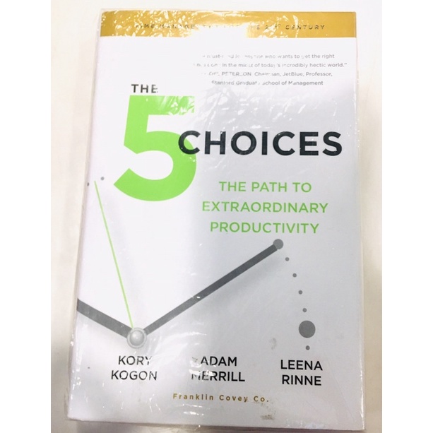 The 5 Choices The Path to Extraordinary Productivity | Shopee Philippines