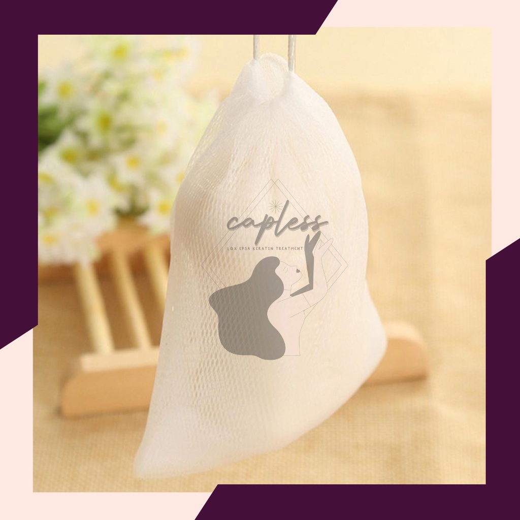 1 pc Soap Mesh Foaming Net Bubble Mesh Bag Skin Clean Tool | Shopee ...