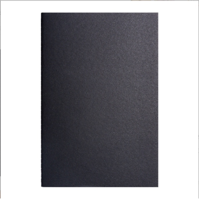 Four Style A5 Notebook 36 Sheets Black/Khaki Notebook Office School ...
