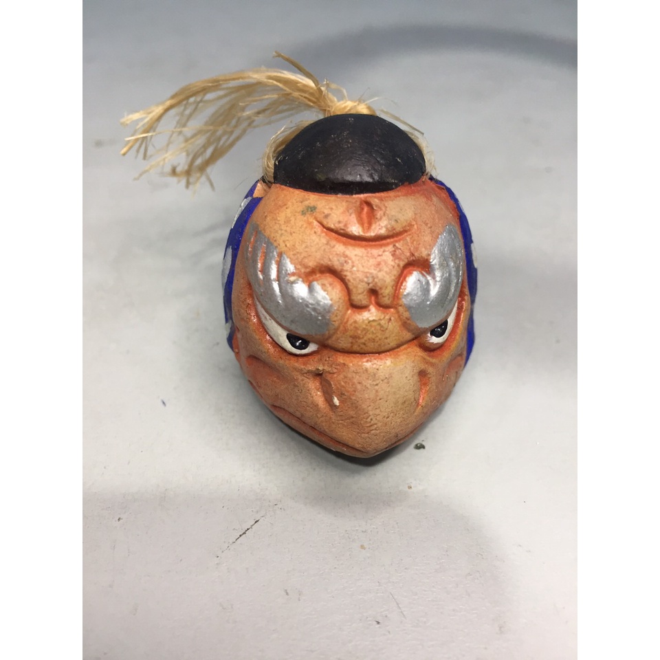Japanese Clay Bell Dorei Head of Jengu Karura made from Pottery Clay ...