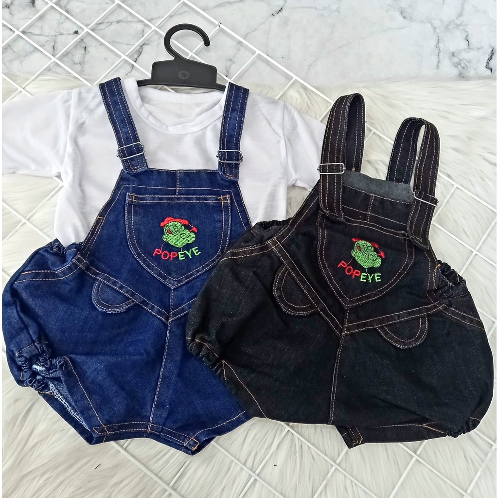 (BABY NEW BORN 3-18 MONTHS) CHILDREN'S JEANS OVERALL/CHILDREN'S FROG ...