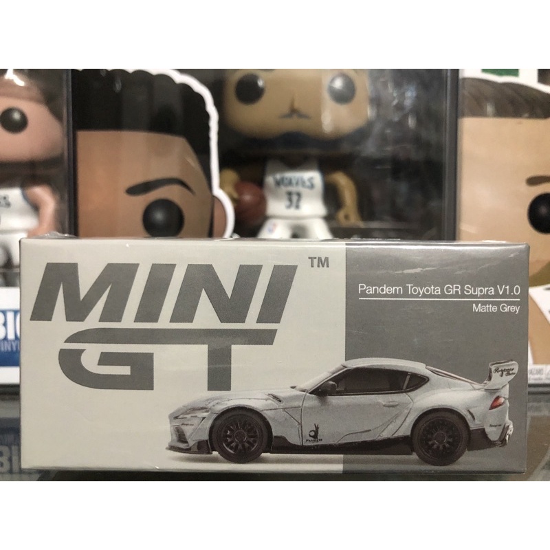 Mini GT 1/64 Pandem Toyota GR Supra V1.0 Matte Gray | Shopee Philippines