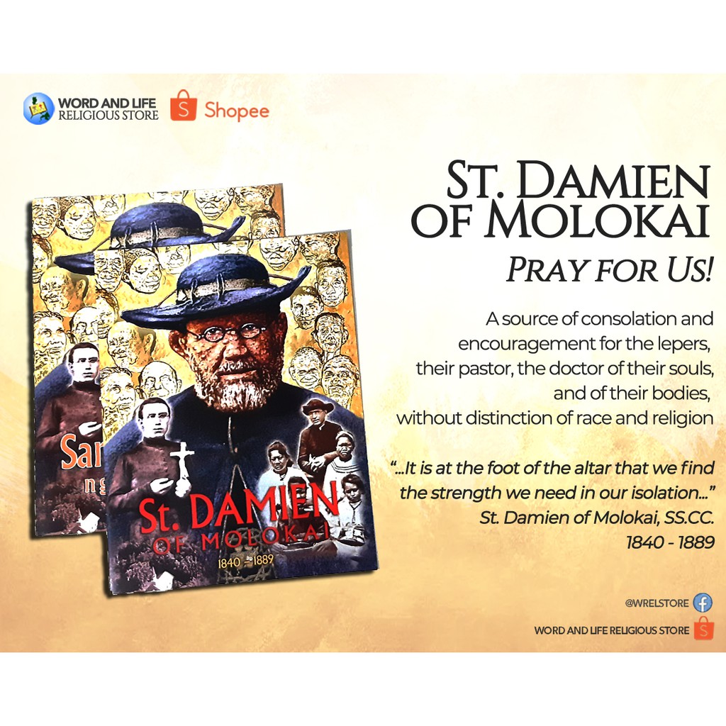 St. Damien of Molokai Biography - Comics | Shopee Philippines