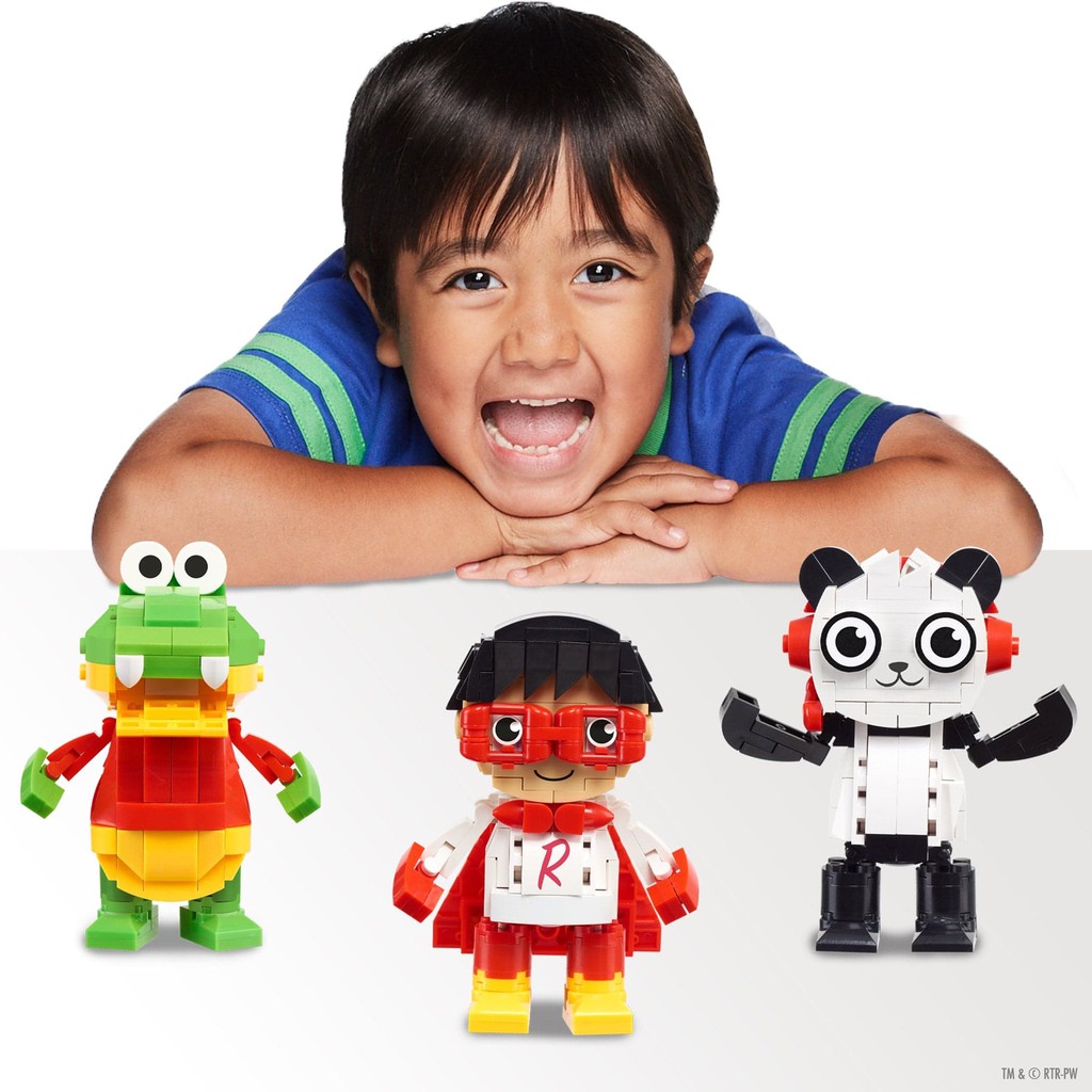 Ryan's World Built It Figure, Assorted Character 1 Piece | Shopee ...