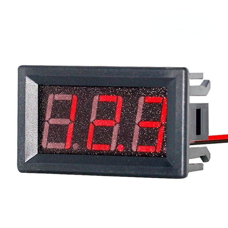 Digital Voltmeter DC 4.5V to 30V Digital Voltmeter Voltage Panel Meter ...