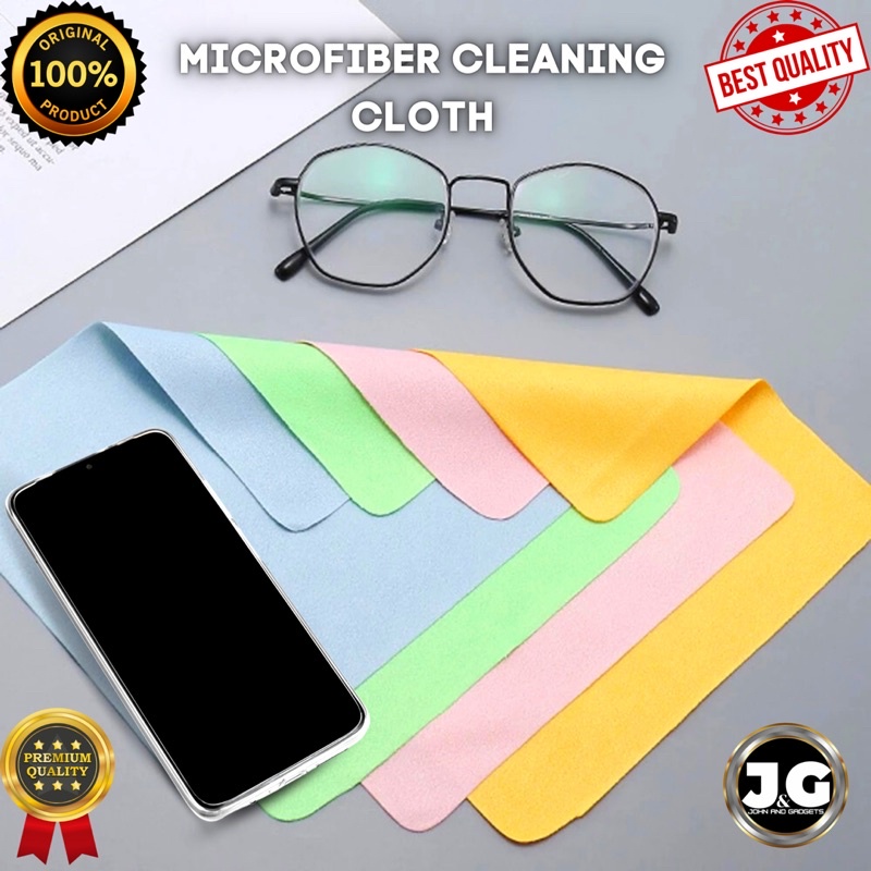 HIGH QUALITY MICROFIBER CLEANING CLOTH FOR EYEGLASSES PHONES LAPTOP ...