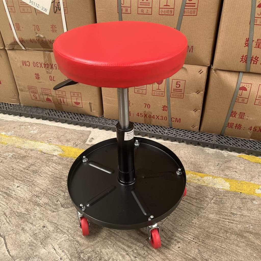 Car Repair Chair With Tray Use Tool Bottom With Wheels Water Well Stair ...