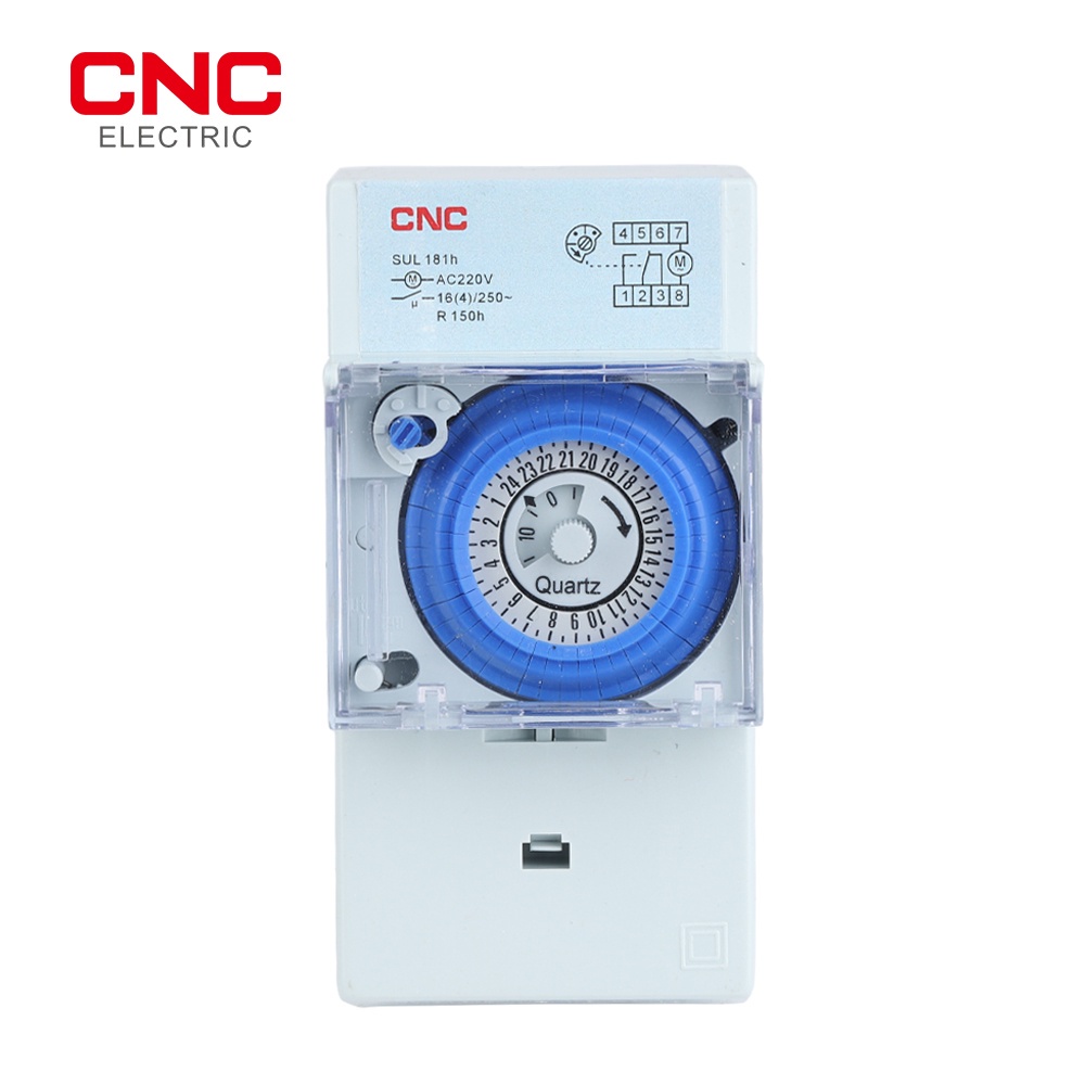 CNC SUL181h Mechanical Timer 24 hours Time Switch Relay Electrical ...