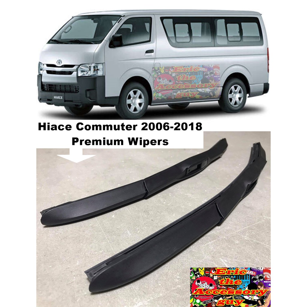 Premium Wiper Blades for Toyota Hiace Commuter 2006-2018 (Pair ...