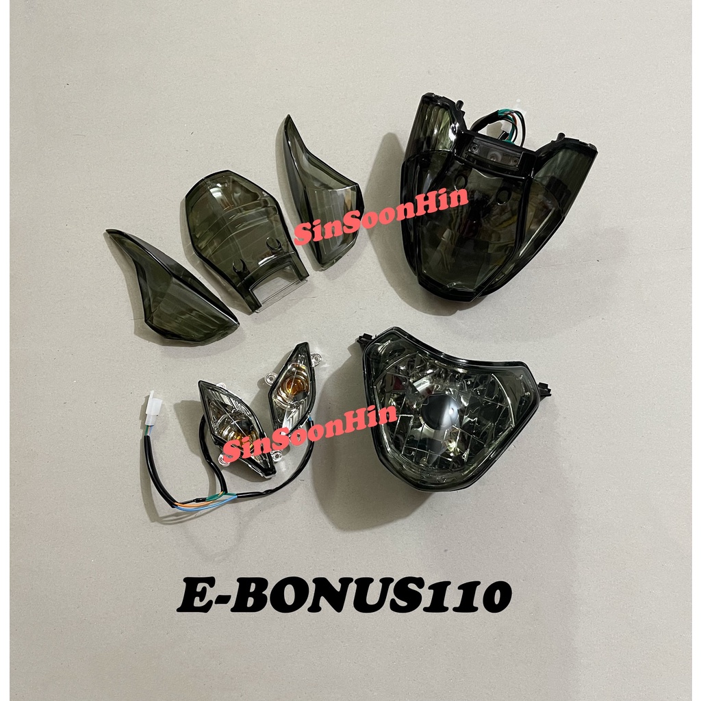 SYM E-Bonus110 E BONUS 110 Head Lamp / Front Signal Lamp / Tail Lamp ...