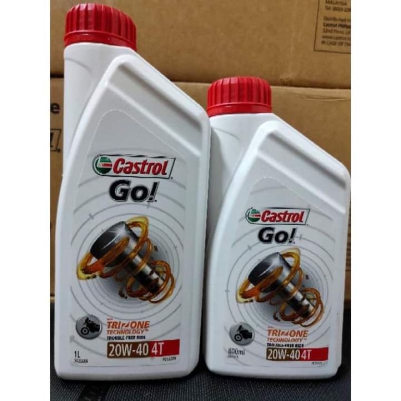 CASTROL GO! (1liter/800ml) | Shopee Philippines
