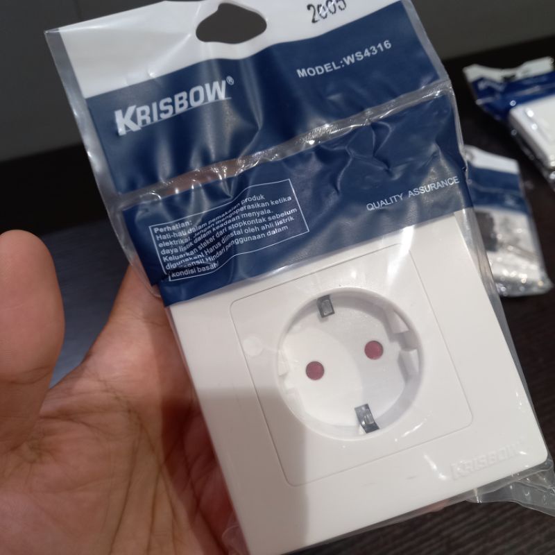 Krisbow wall electrical socket | Shopee Philippines