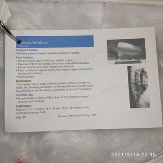 RadTech Medicine Students Merrill's Pocket Guide to Radiography ...