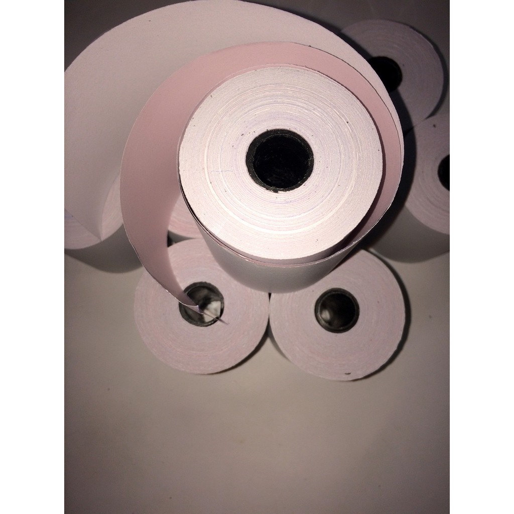 Ncr CASHIER STRUCK PAPER 75 x 60 2 PLY | Shopee Philippines