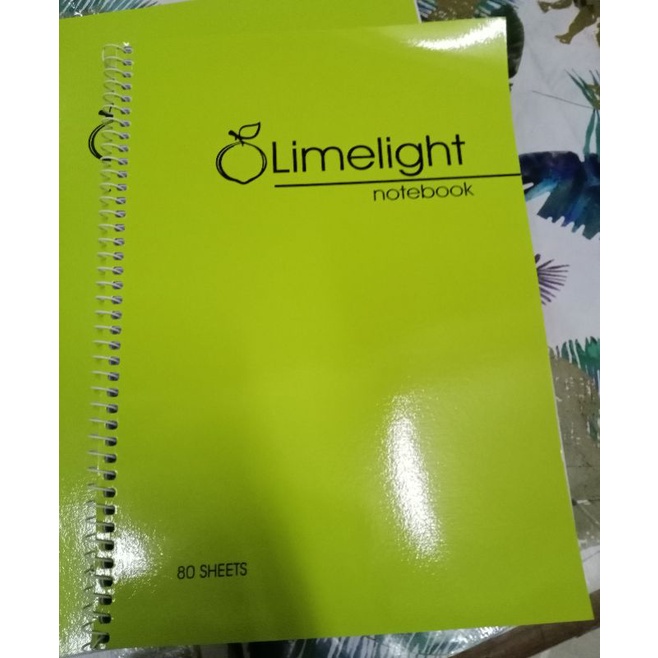 Limelight spring notebook 80 sheets | Shopee Philippines