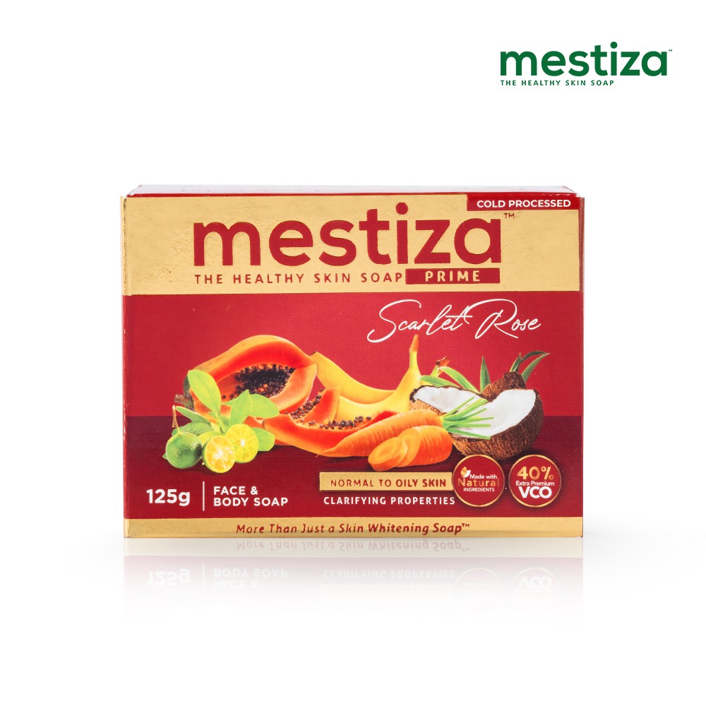 Mestiza Face & Body Soap Prime Scarlet Rose 125 g | Shopee Philippines
