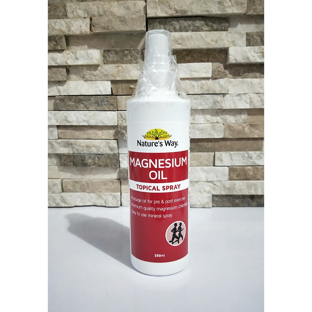 Nature's Way Magnesium Oil Topical Spray 250mL | Shopee Philippines