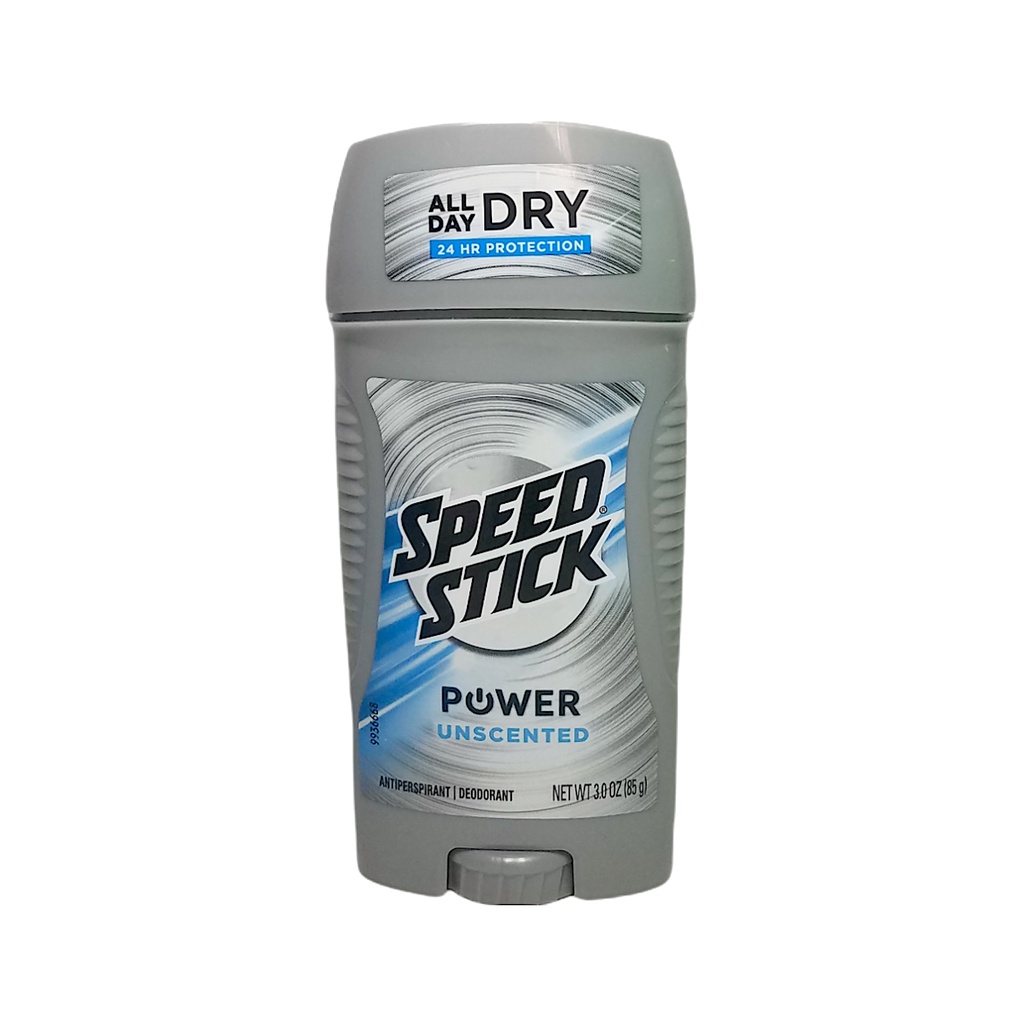 Speed Stick Deodorant Power Unscented 24Hour Protection Big Size 85g ...