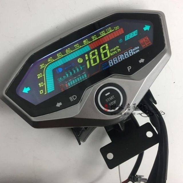 [Super Clearing] Motorcycle Modified Instrument Electric Vehicle Lcd ...