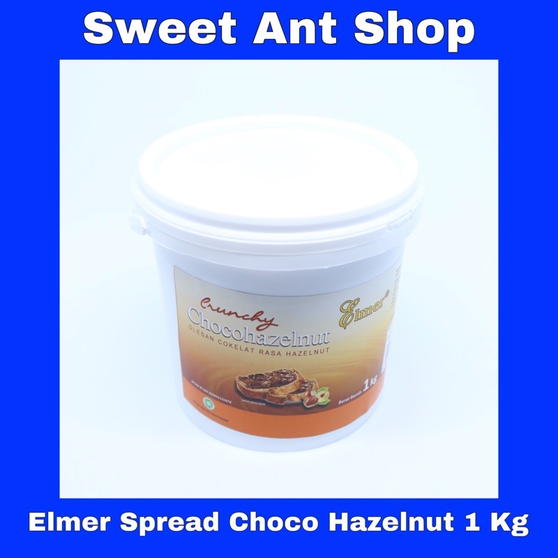 Elmer Spread Choco Hazelnut Crunchy 1 Kg | Shopee Philippines
