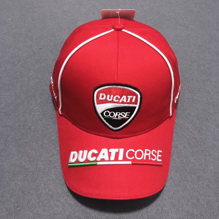 DUCATI CORSE MotoGP Racing Cap Adjustable Motorcycle Racing Snapback ...