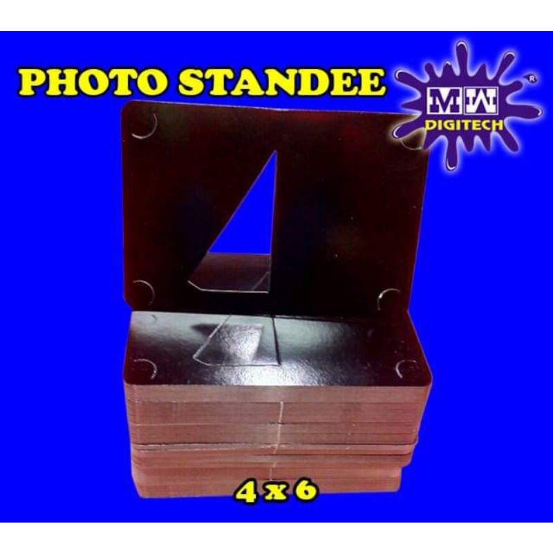 Photo Standee 4r 200pcs Photobooth, Paper Photo Frame | Shopee Philippines