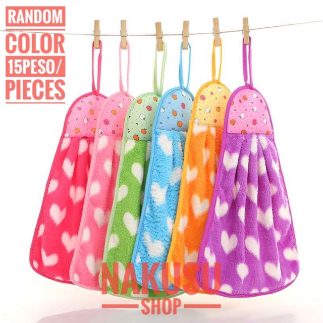 Nakusu 1Piece Microfiber Hand Towel Kitchen/Bathroom Soft Hand Towel ...