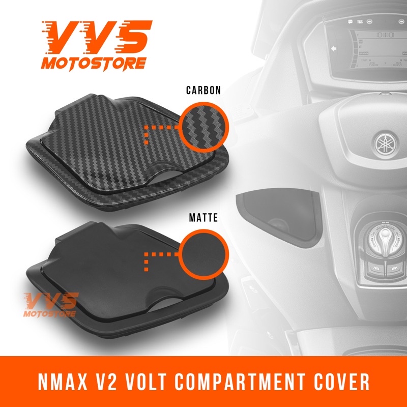 YAMAHA NMAX 2020/2021 VOLT COMPARTMENT COVER 6D SIDE POCKET AUTO COVER ...