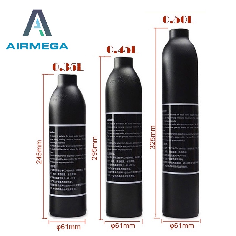 Air Tank All-in-One Explosion-proof PCP Paintball Cylinder High ...