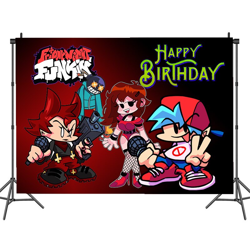 *hot selling* Friday Night Funkin Party Backgroud FNF Christmas ...