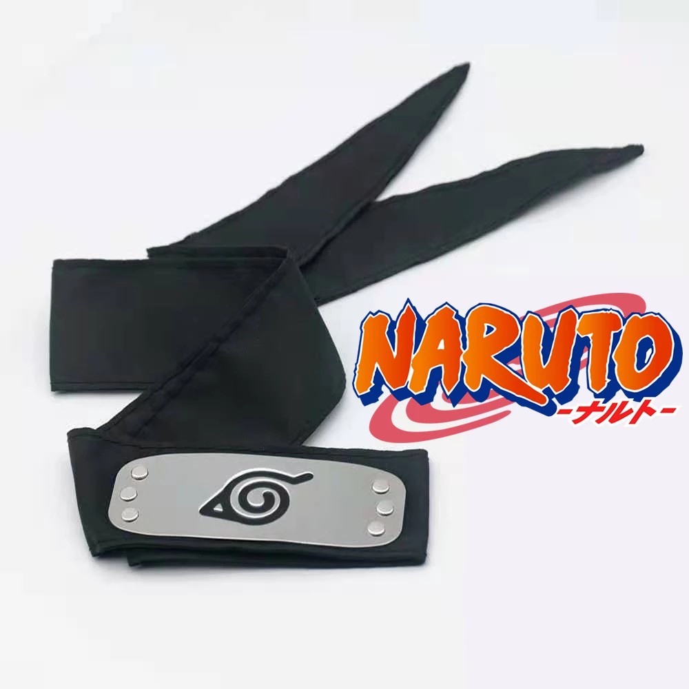 Bandana Anime Naruto Head Guard Konoha Turban Cosplay Prop Akatsuki ...