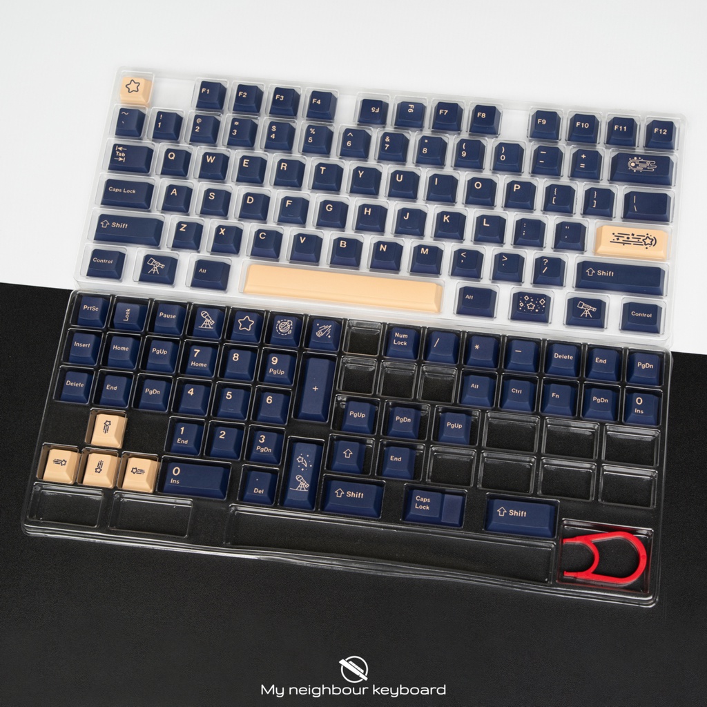 Stargaze Comet PBT Dye Sub Keycaps/Keycap Set | Shopee Philippines