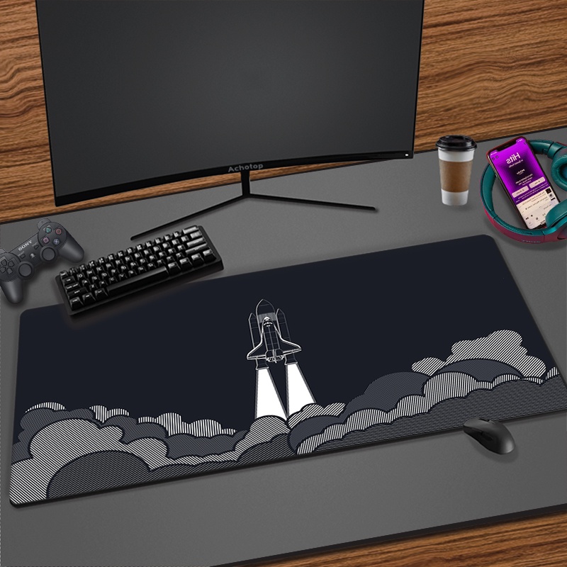Space Large Anime Mousepad Gamer Cute Kawaii XXL Gaming Mouse Pad ...