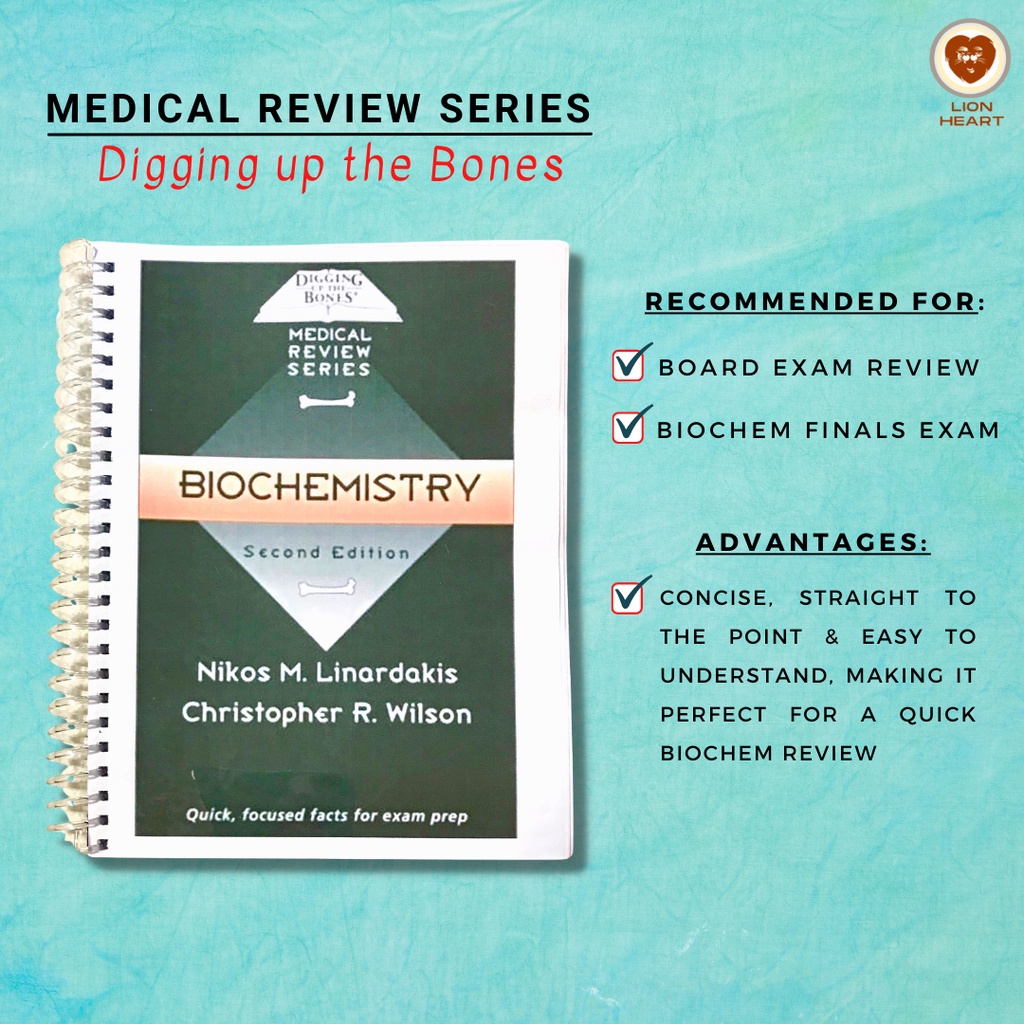 Biochemistry board exam reviewer / Digging up the Bones / Photocopied & coilbound | Shopee ...