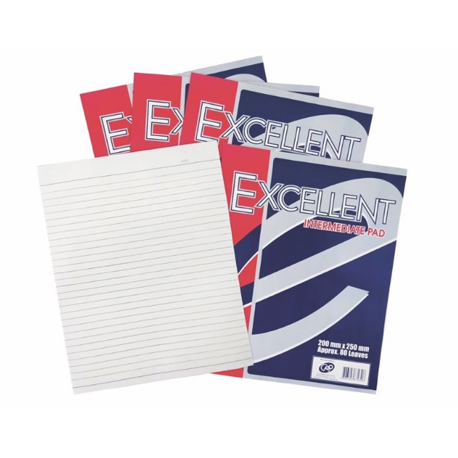 Excellent Intermediate Pad long writing 10 pads in 1 pack | Shopee ...