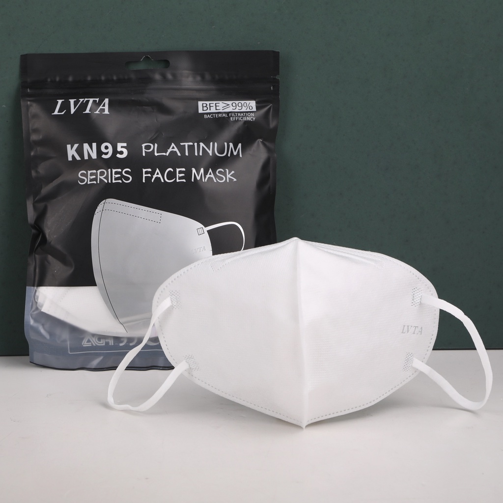 KN95 Face Mask LVTA Platinum Series KN95 Disposable Face Mask | Shopee ...