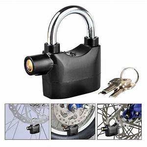Heavy Duty Motorcycle Alarm System Rotor Anti-Theft Lock | Shopee ...