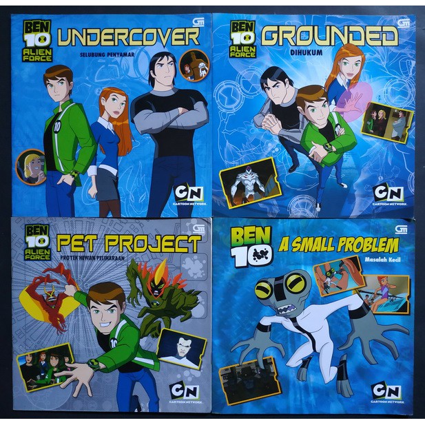 Ben 10 Alien Force Comic - A Small Problem, Grounded, Pet Project ...