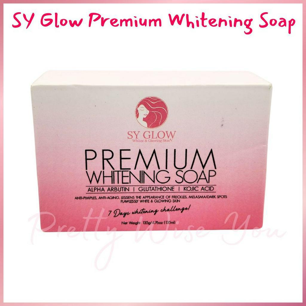 SY Glow Premium Whitening Soap 135g | Shopee Philippines