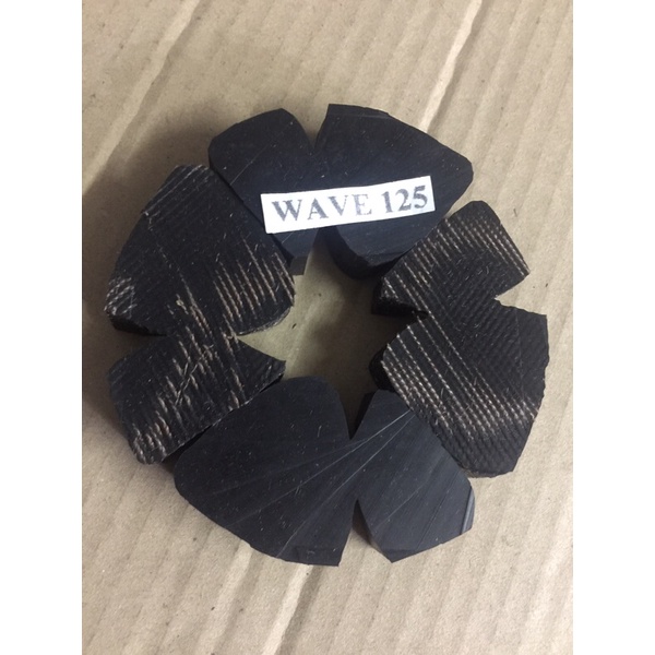 Heavy Duty Rubber Damper (w/ply). WAVE 100/125. 1 pack= 1 set | Shopee ...